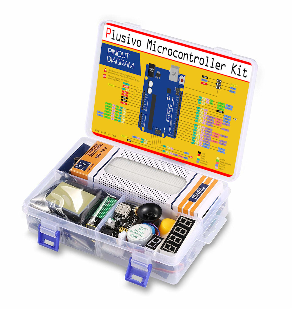 Plusivo Microcontroller Super Starter Kit (196 pcs)